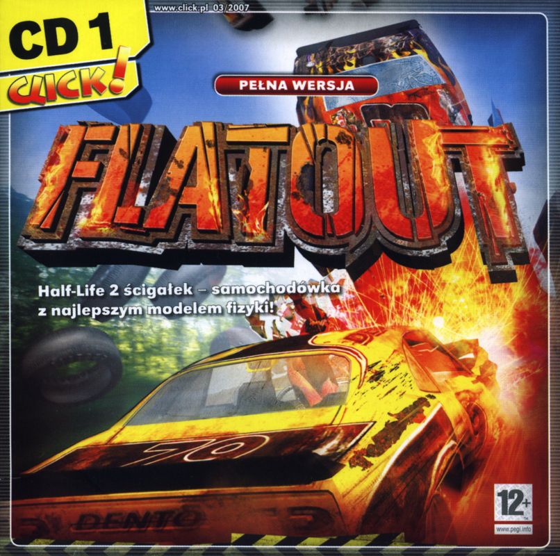 FlatOut cover or packaging material - MobyGames