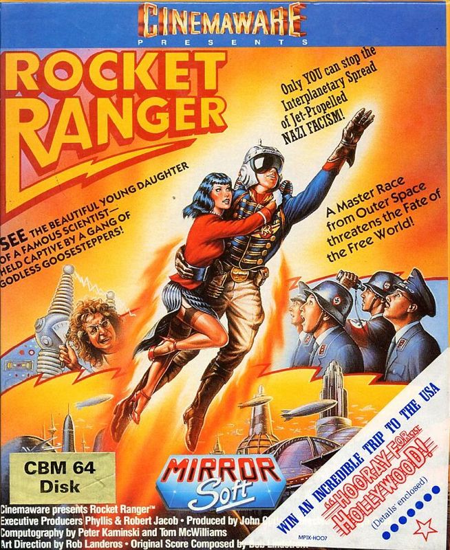 Rocket Ranger cover or packaging material - MobyGames