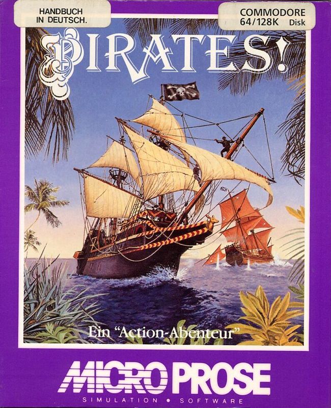 Sid Meier's Pirates! cover or packaging material - MobyGames
