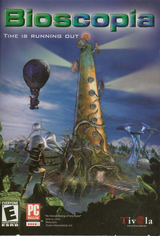 Bioscopia: Where Science Conquers Evil box covers - MobyGames