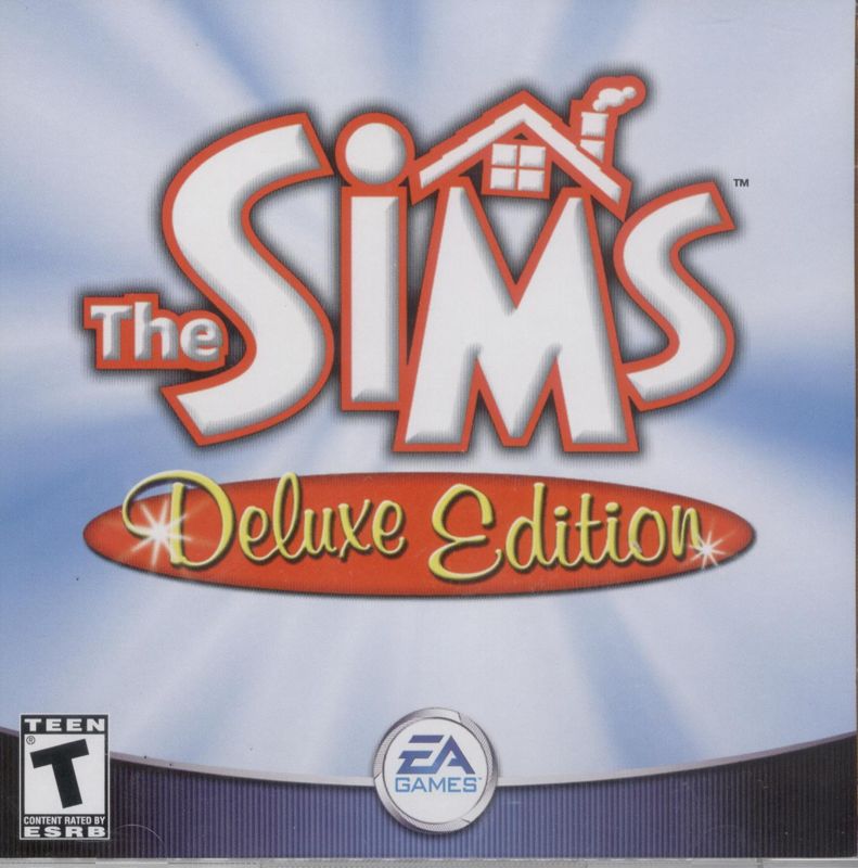 The Sims: Deluxe Edition cover or packaging material - MobyGames