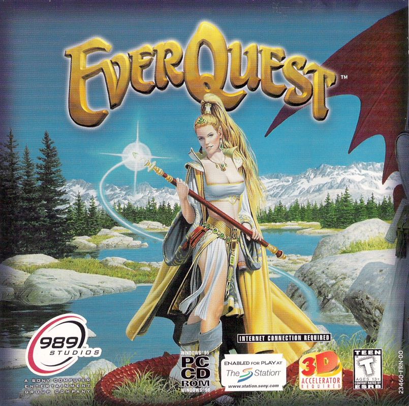 EverQuest cover or packaging material - MobyGames