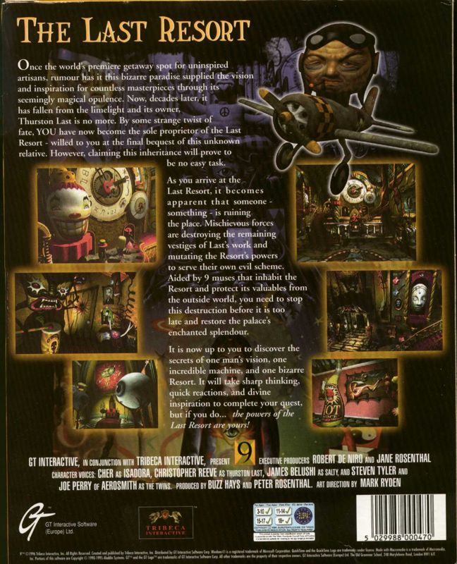 9: The Last Resort cover or packaging material - MobyGames