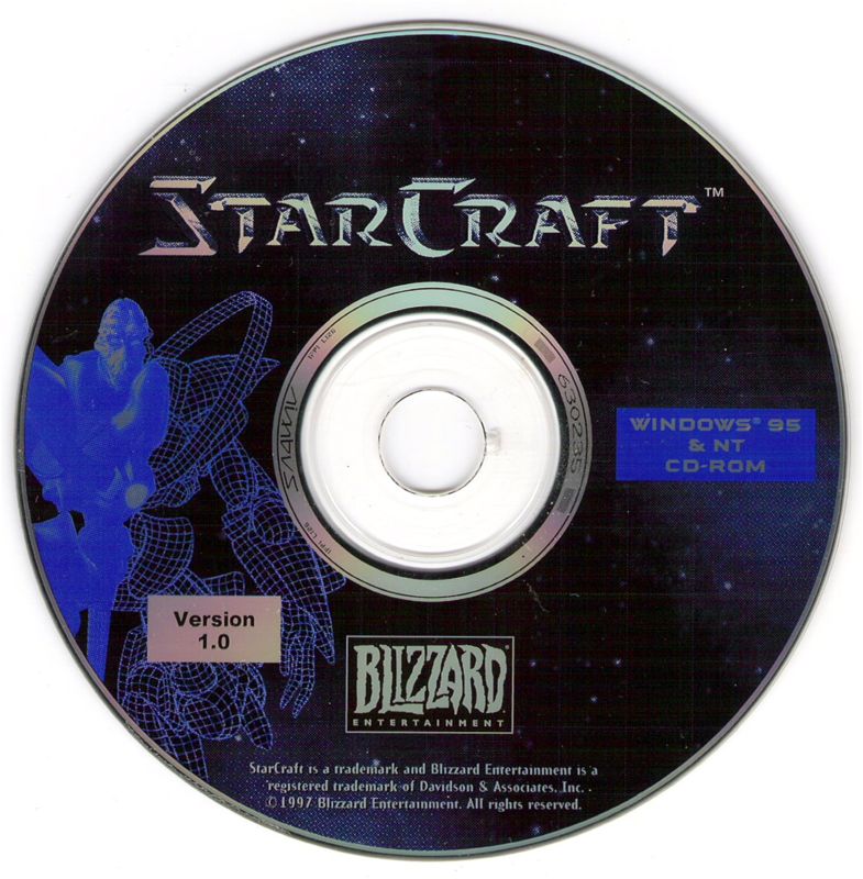 StarCraft cover or packaging material - MobyGames