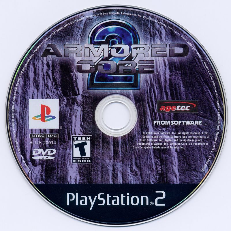 Armored Core 2 cover or packaging material - MobyGames