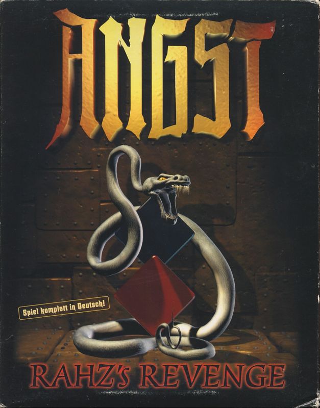 Angst: Rahz's Revenge cover or packaging material - MobyGames