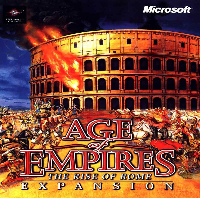 Age of Empires: The Rise of Rome cover or packaging material - MobyGames