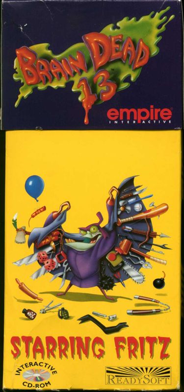 Brain Dead 13 box covers - MobyGames