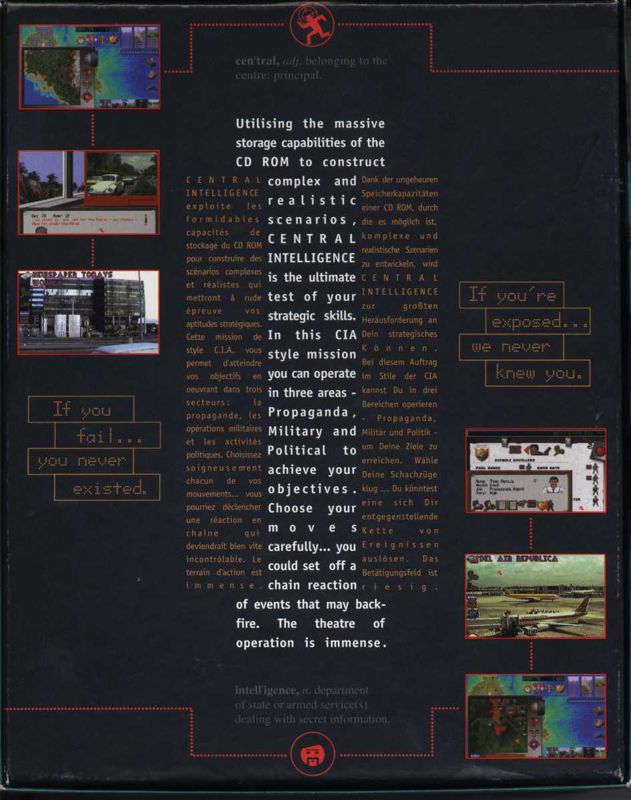 Central Intelligence cover or packaging material - MobyGames