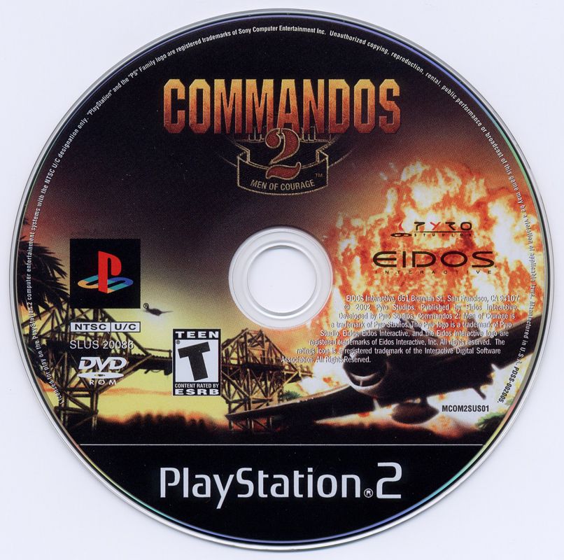 Commandos 2: Men of Courage cover or packaging material - MobyGames