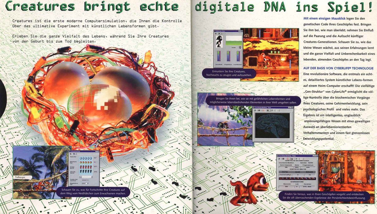 Creatures cover or packaging material - MobyGames