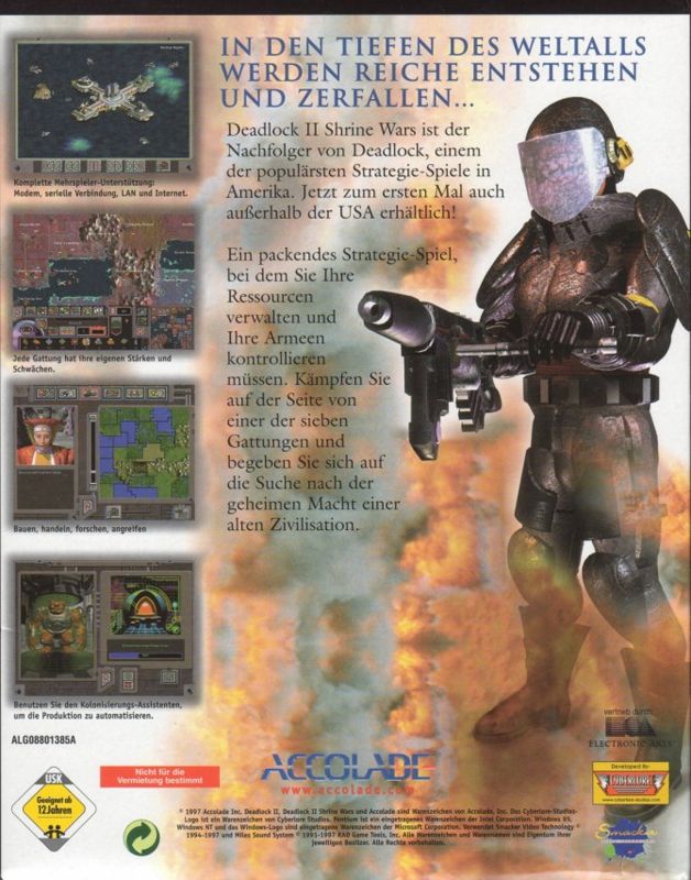 Deadlock II: Shrine Wars cover or packaging material - MobyGames