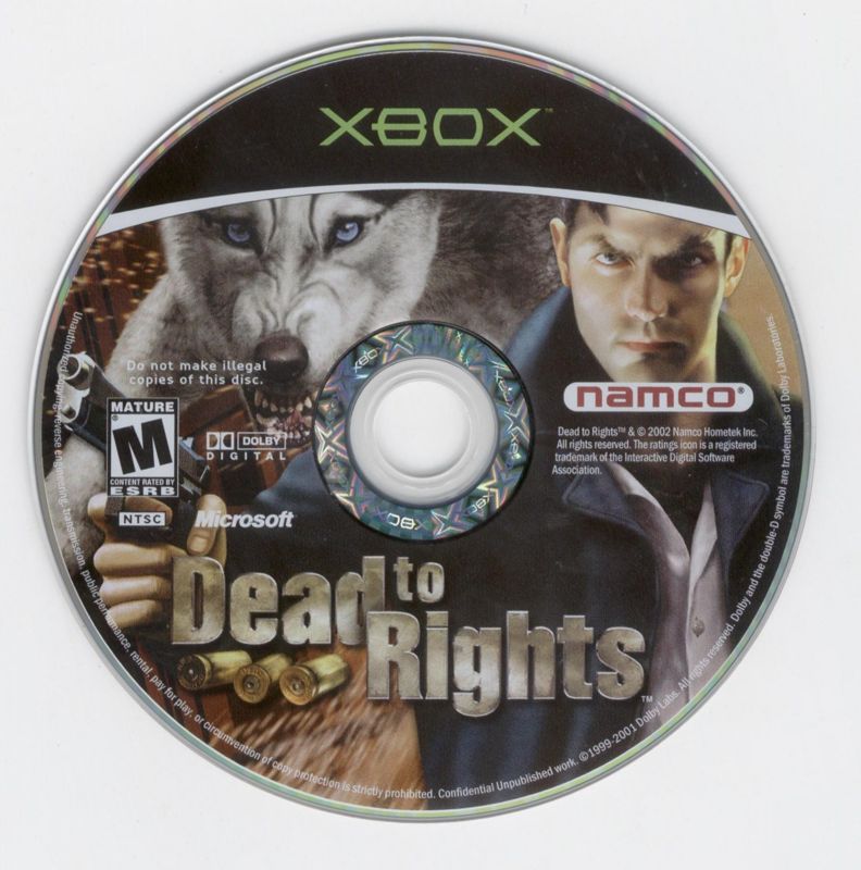 Dead to Rights cover or packaging material - MobyGames