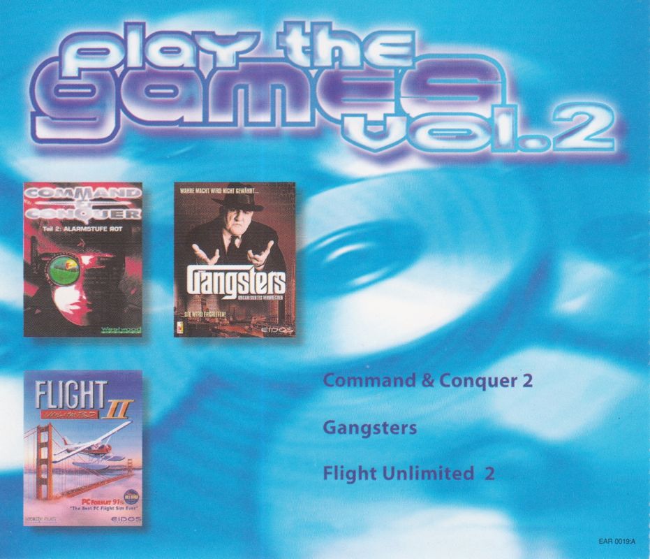 Play the Games Vol. 2 cover or packaging material - MobyGames