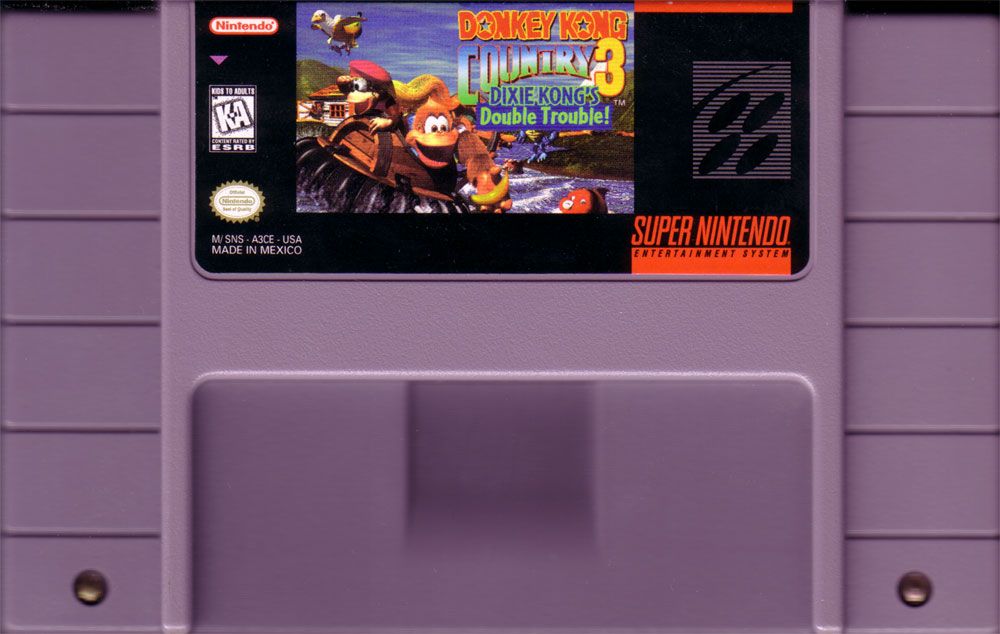 Donkey Kong Country 3: Dixie Kong's Double Trouble! cover or packaging material - MobyGames