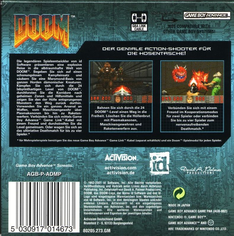 Doom cover or packaging material - MobyGames