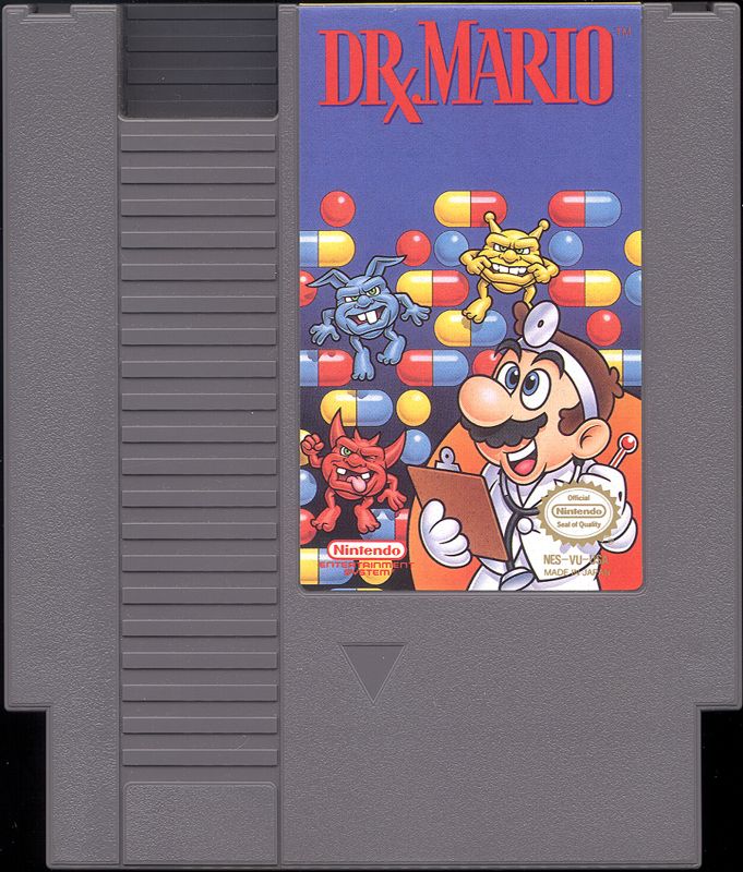 Dr. Mario cover or packaging material - MobyGames