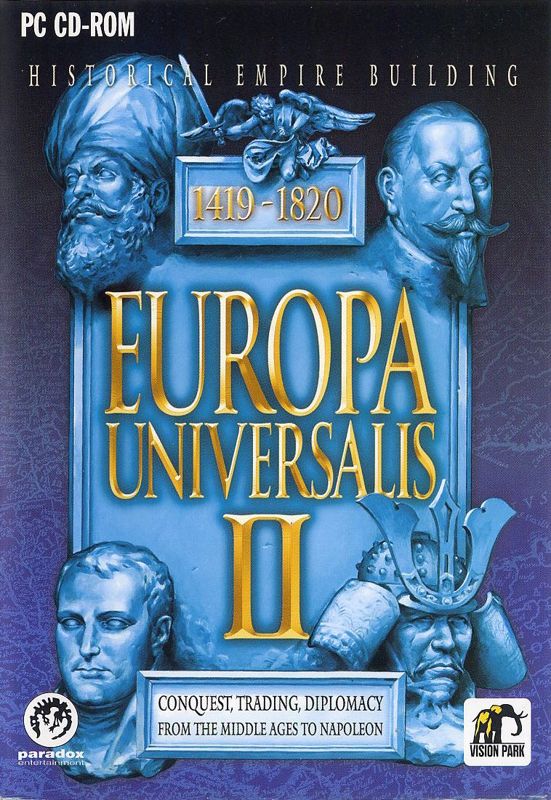 Europa Universalis II cover or packaging material - MobyGames