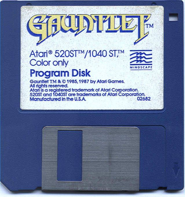 Gauntlet cover or packaging material - MobyGames
