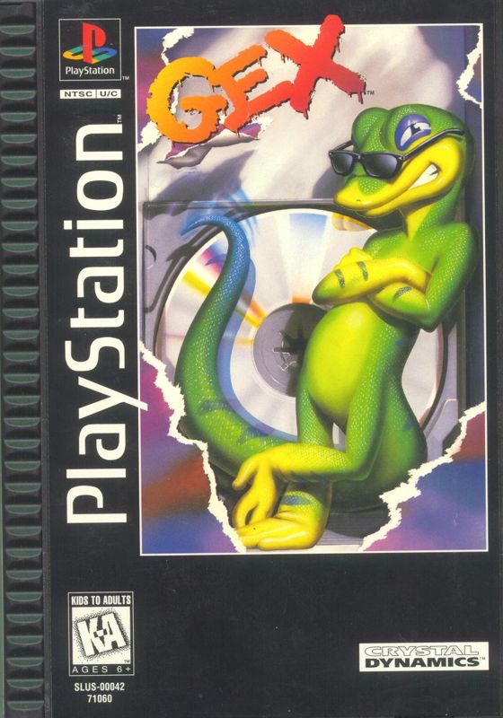 Gex cover or packaging material - MobyGames