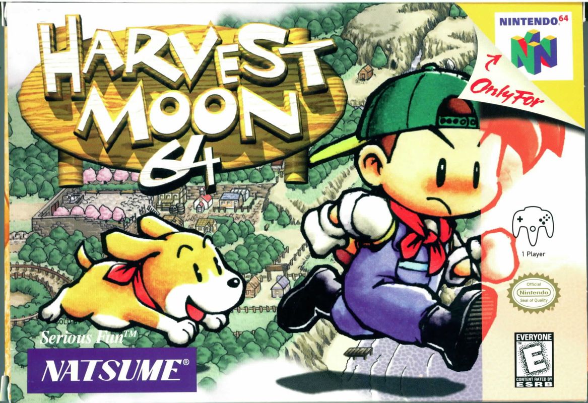Harvest Moon 64 box covers - MobyGames