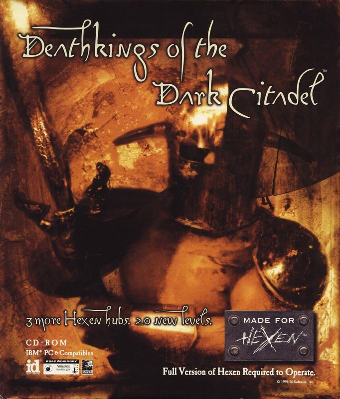 Deathkings of the Dark Citadel cover or packaging material - MobyGames