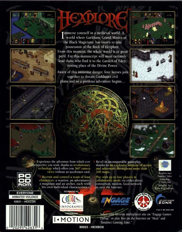 Hexplore cover or packaging material - MobyGames