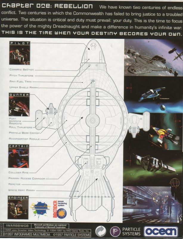 Independence War: The Starship Simulator cover or packaging material ...