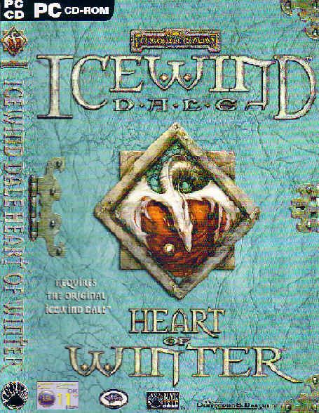 Icewind Dale: Heart of Winter cover or packaging material - MobyGames