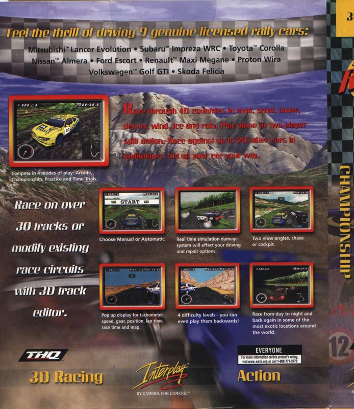 International Rally Championship cover or packaging material - MobyGames