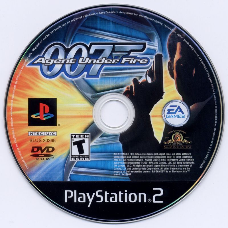 007: Agent Under Fire cover or packaging material - MobyGames