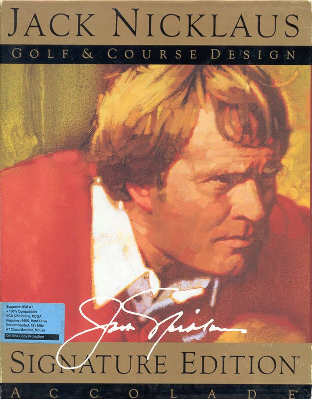 Jack Nicklaus Golf & Course Design: Signature Edition media - MobyGames