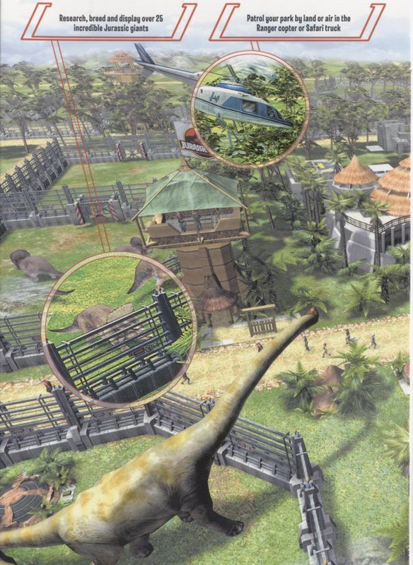 Jurassic Park: Operation Genesis cover or packaging material - MobyGames