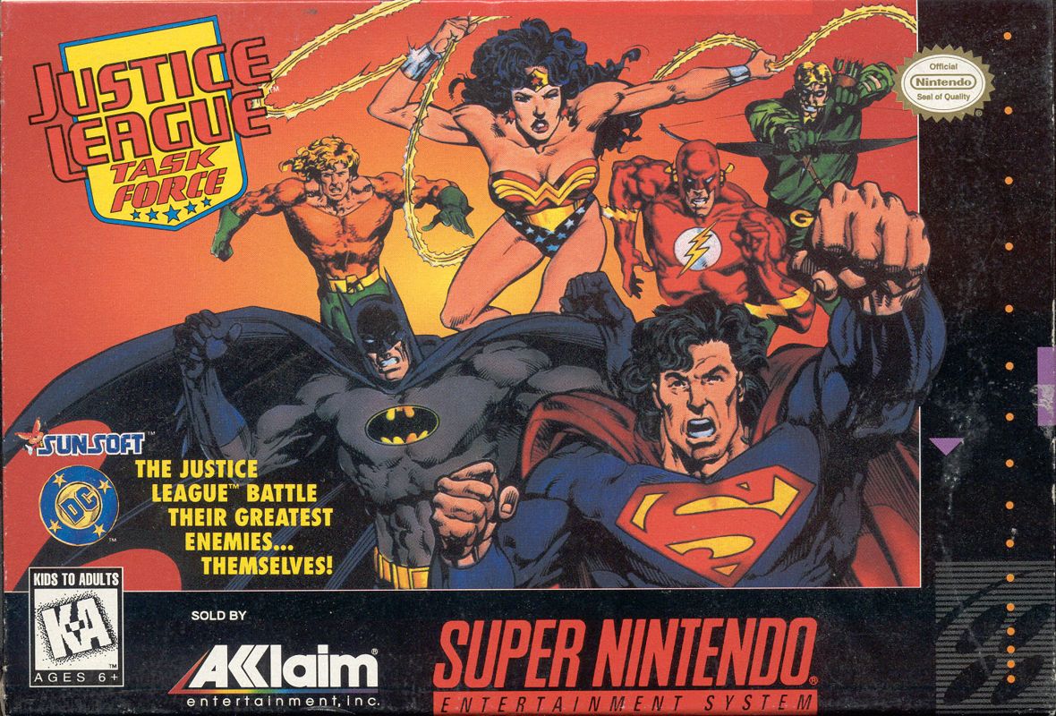 Justice League: Task Force box covers - MobyGames