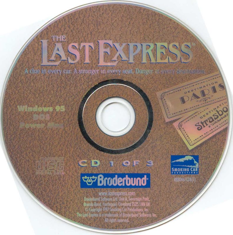 The Last Express cover or packaging material - MobyGames