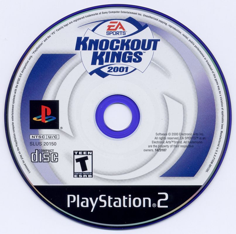 Knockout Kings 2001 cover or packaging material - MobyGames