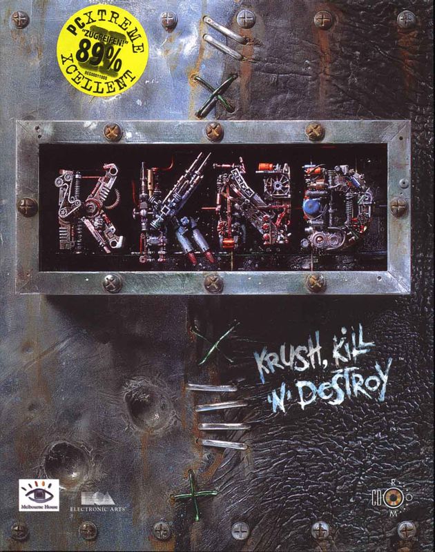 KKND: Krush Kill 'N Destroy cover or packaging material - MobyGames