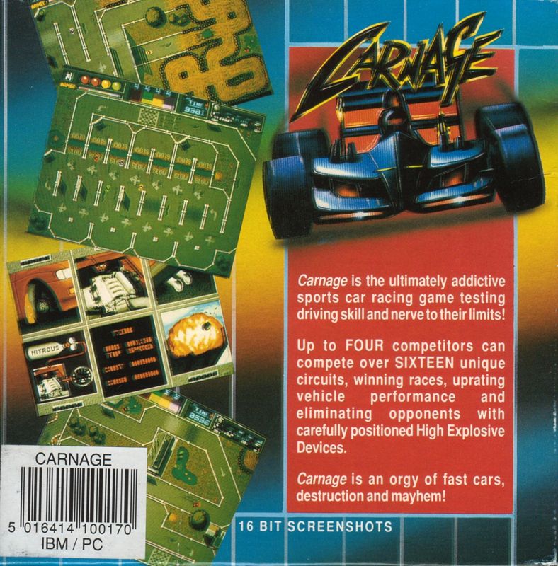 Carnage cover or packaging material - MobyGames