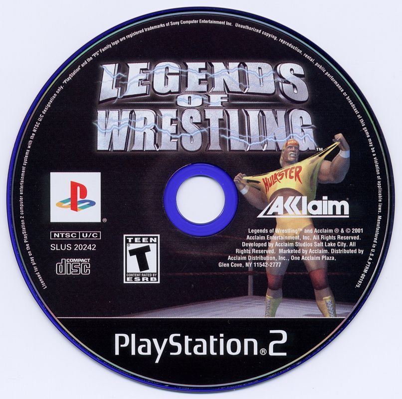Legends of Wrestling cover or packaging material - MobyGames
