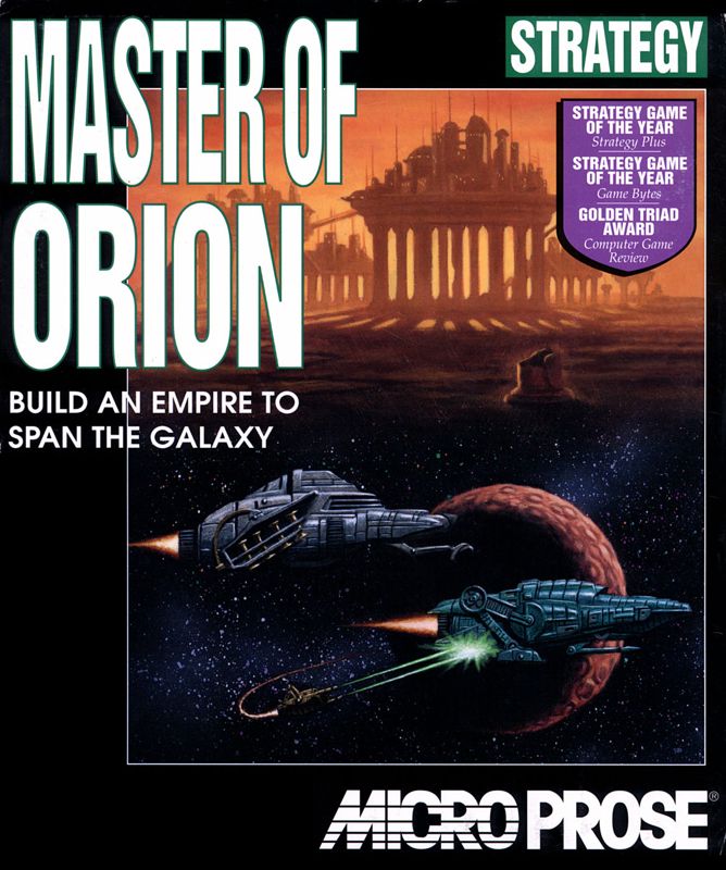 Master of Orion cover or packaging material - MobyGames