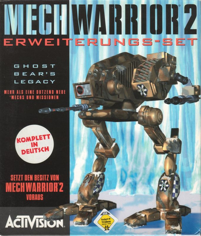 MechWarrior 2: Ghost Bear's Legacy cover or packaging material - MobyGames