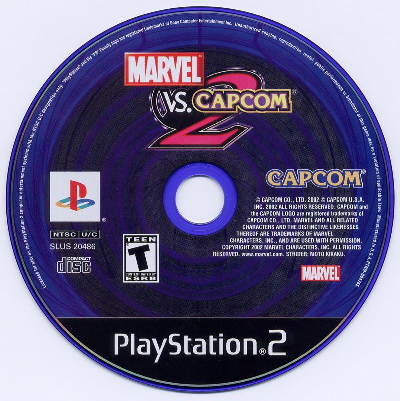 Marvel vs. Capcom 2: New Age Of Heroes cover or packaging material ...