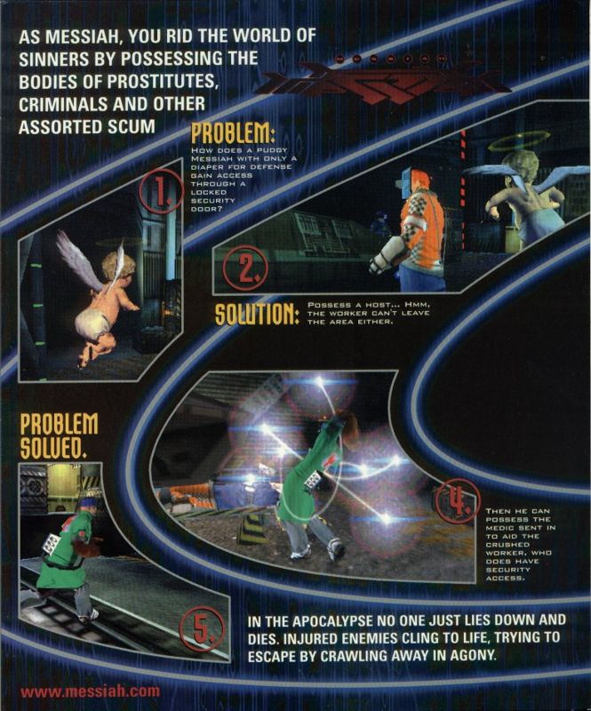 Messiah cover or packaging material - MobyGames