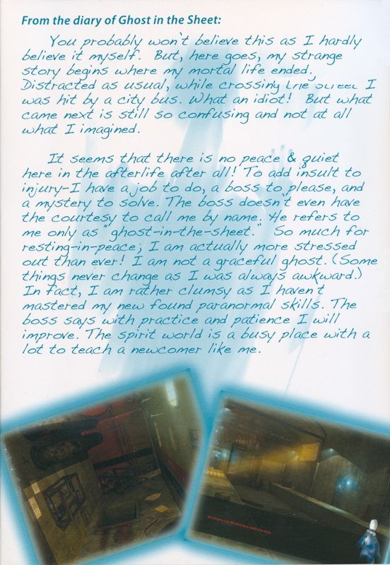 Ghost in the Sheet cover or packaging material - MobyGames