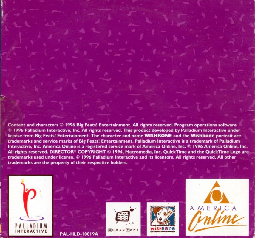 Wishbone and the Amazing Odyssey cover or packaging material - MobyGames