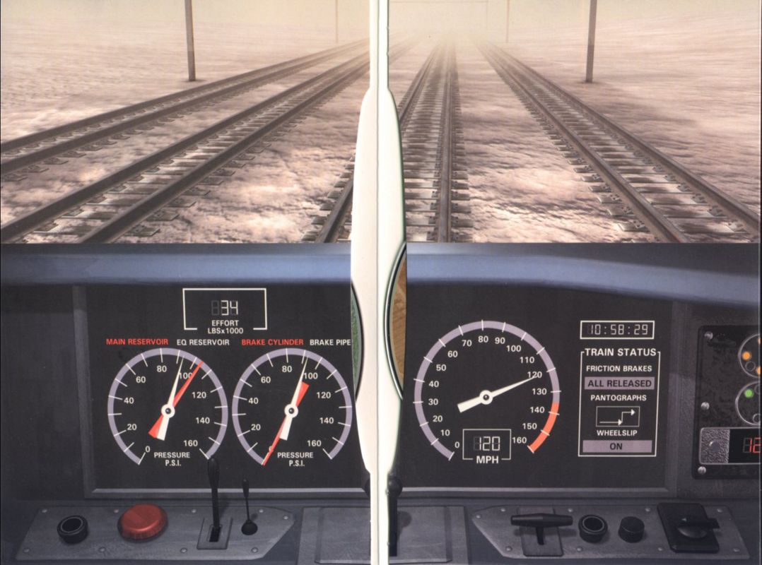 Microsoft Train Simulator cover or packaging material - MobyGames