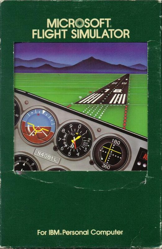 Microsoft Flight Simulator (v1.0) box covers - MobyGames