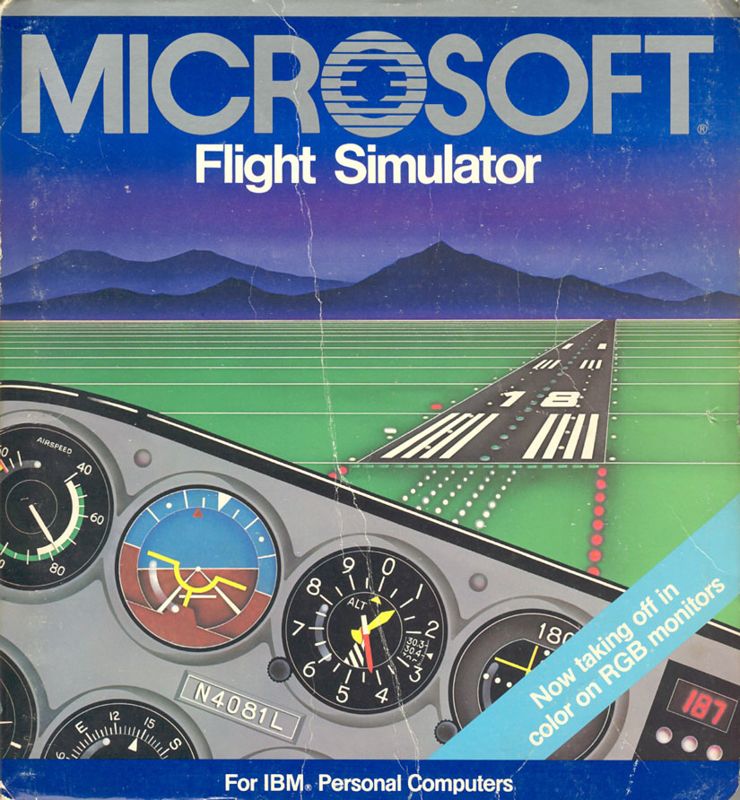 Microsoft Flight Simulator (v2.0) box covers - MobyGames