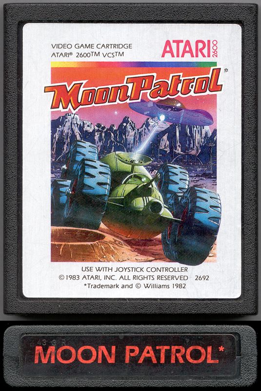 Moon Patrol cover or packaging material - MobyGames