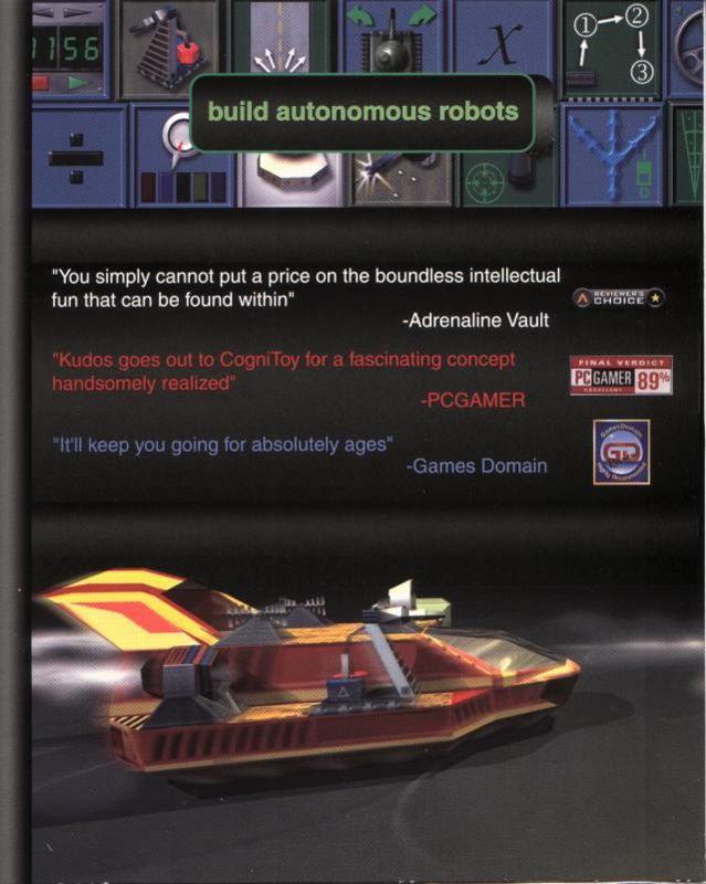 MindRover: The Europa Project cover or packaging material - MobyGames